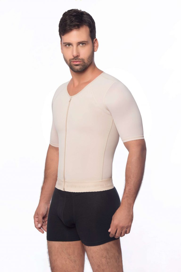 Male Compression Vest with sleeves - Contour Fajas